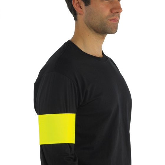 Custom Printed - ID Arm Band Enhanced Visibility Hi Vis - Orange ...