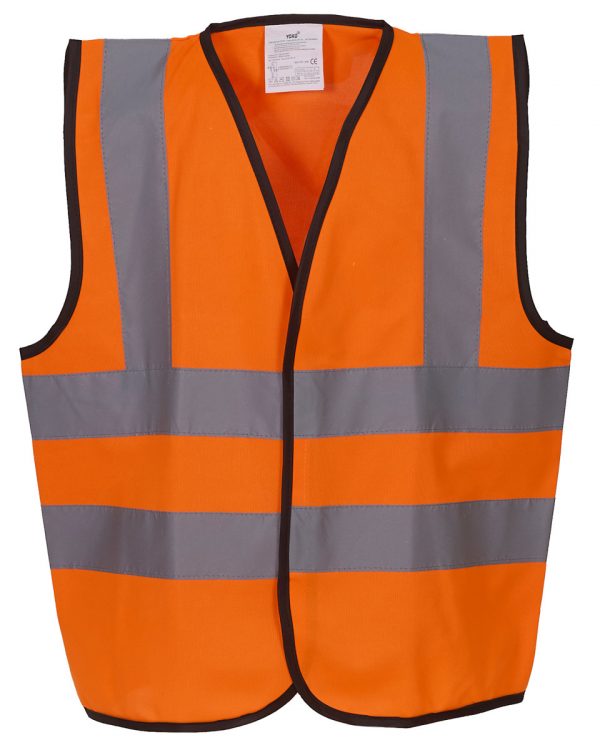 Yoko Hi-Vis Children's Vest / Waistcoat - Yellow & Orange - Simply Hi ...