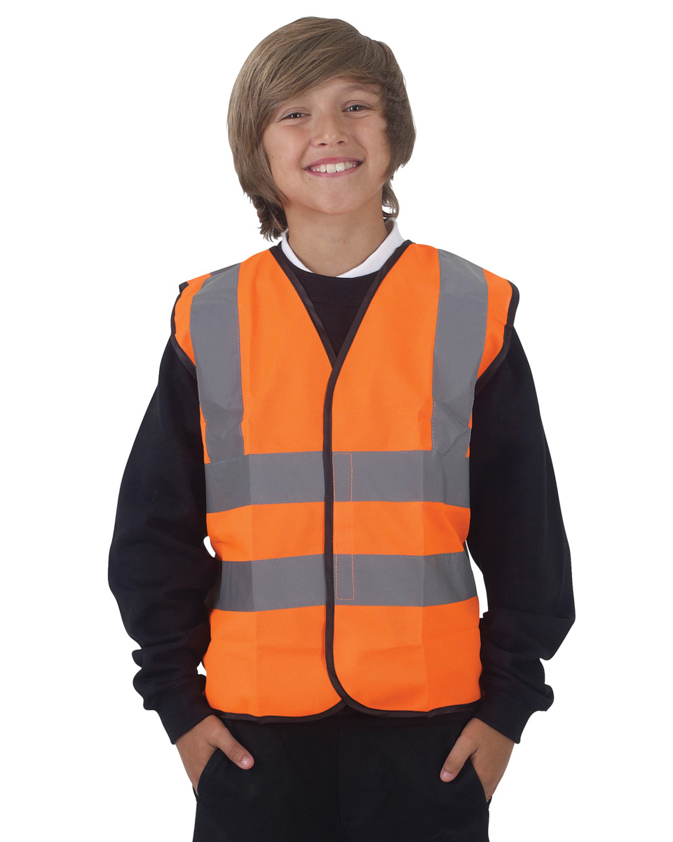 Yoko Hi-Vis Children's Vest / Waistcoat - Yellow & Orange - Simply Hi ...