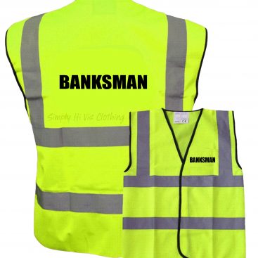 Banksman Printed Hi Vis Archives - Simply Hi Vis Clothing UK