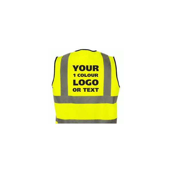 School Kid's In Hi Vis / Viz Junior Tabard Yellow - Simply Hi Vis ...