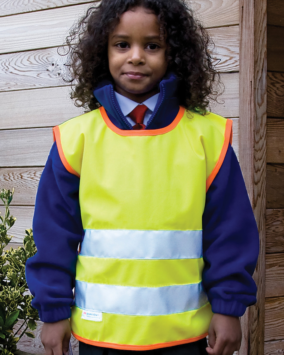 School Kid's In Hi Vis / Viz Junior Tabard Yellow - Simply Hi Vis ...