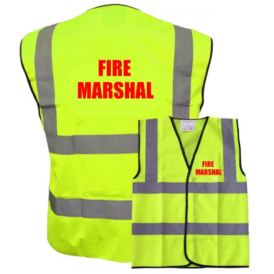 Fire Marshal Hi Vis Archives - Simply Hi Vis Clothing UK