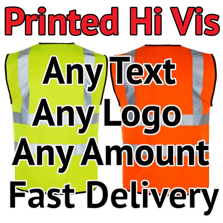 Custom / Bespoke Printed Hi Vis Archives - Simply Hi Vis Clothing UK