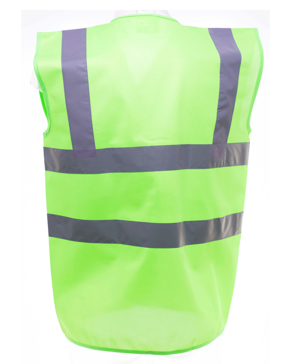 Yoko Lime Hi Vis Coloured Waistcoats Safety Vest Add Custom Print Logo yoko-lime-hi-vis-coloured-waistcoats-safety-vest-add-custom-print-logo