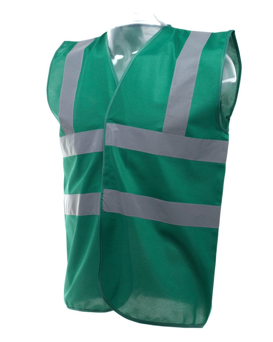 Yoko ParaMedic Green Hi Vis Coloured Waistcoats / Safety Vest Add ...