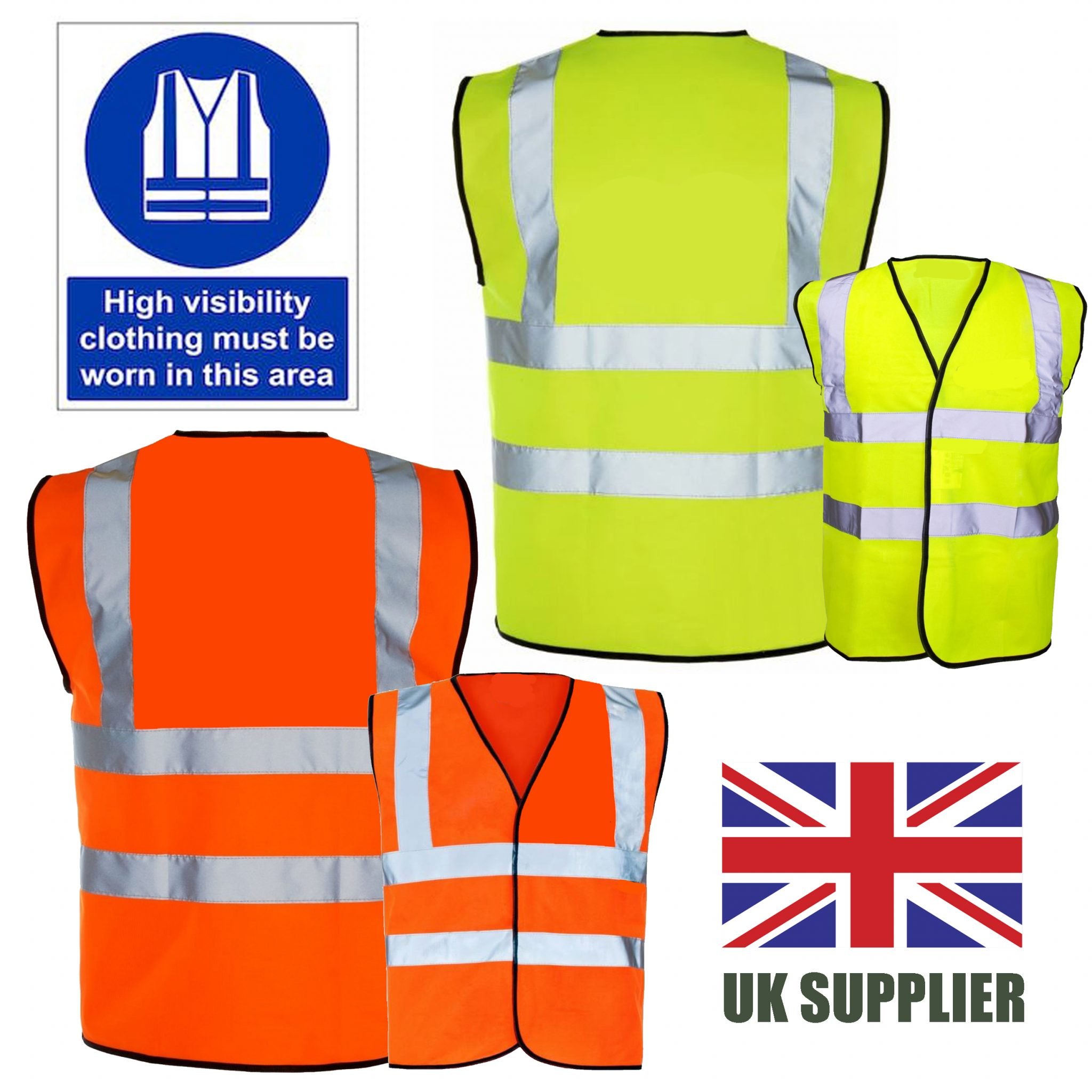 High Vis Vest / Waistcoats Archives - Simply Hi Vis Clothing UK