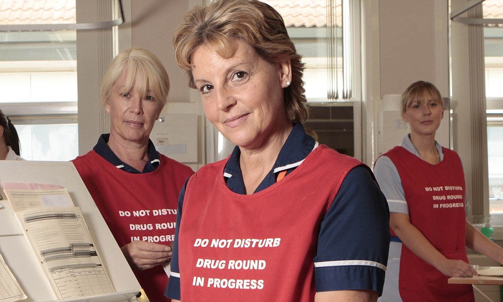 Red Tabard Do Not Disturb Drug Round In Progress - Simply Hi Vis ...