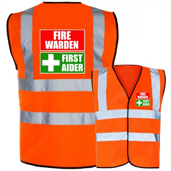 Fire Warden & First Aider Combined Archives - Simply Hi Vis Clothing UK
