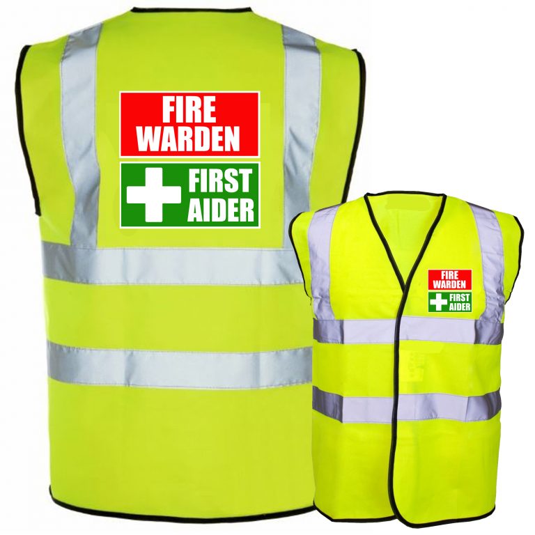Fire Warden & First Aider Combined Archives - Simply Hi Vis Clothing UK